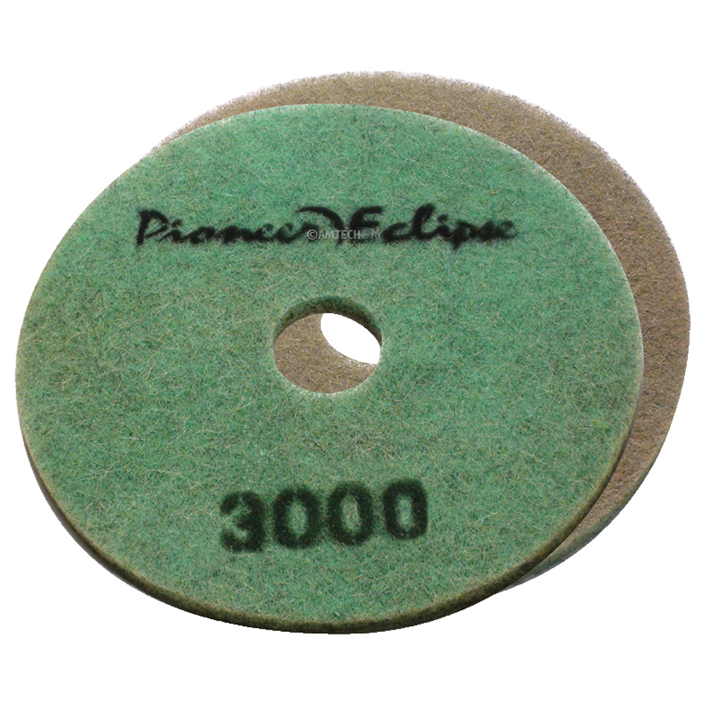 17" Impregnated Diamond Pad Grit 3000 - Pioneer Eclipse - Amtech UK
